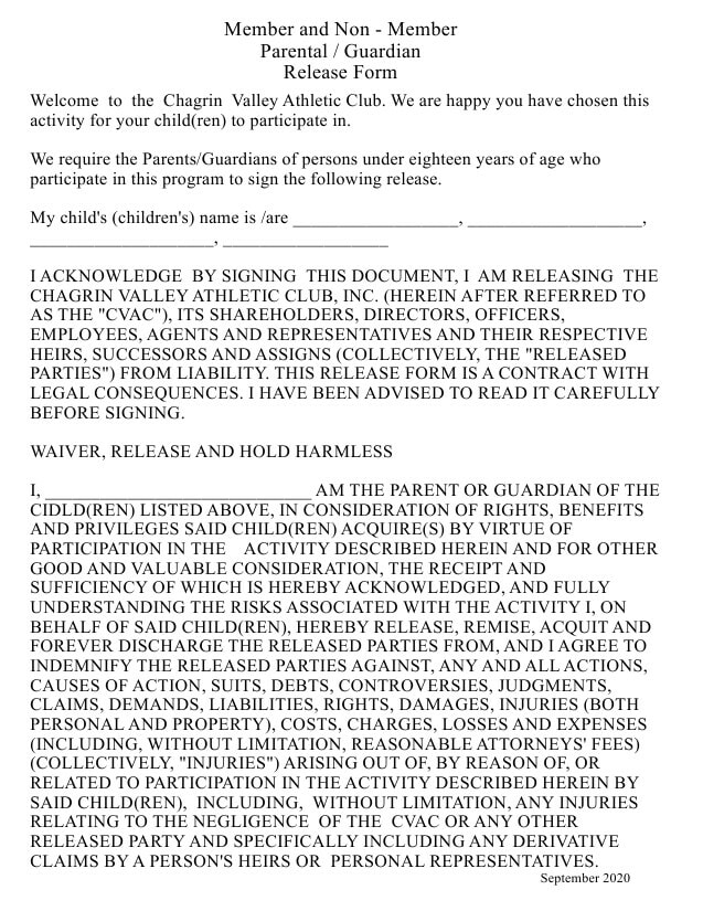 CVAC High School Pre_Seaon Swim Team Fall 2020 - Chagrin Valley ...